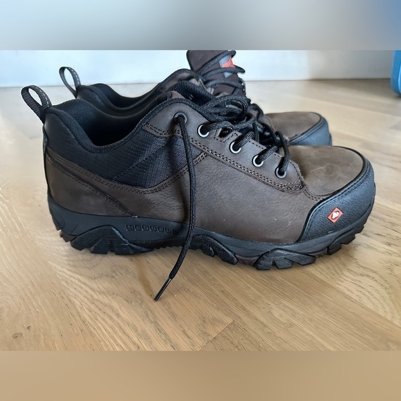 Merrell | Shoes | Merrell Moab Rover Lace Ct Espresso Work Shoe W Nib ...